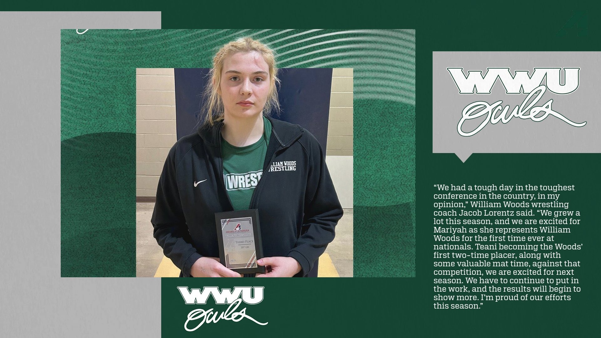 WWU Falls to RV MBU in First-Ever Home Dual on Campus - William Woods ...