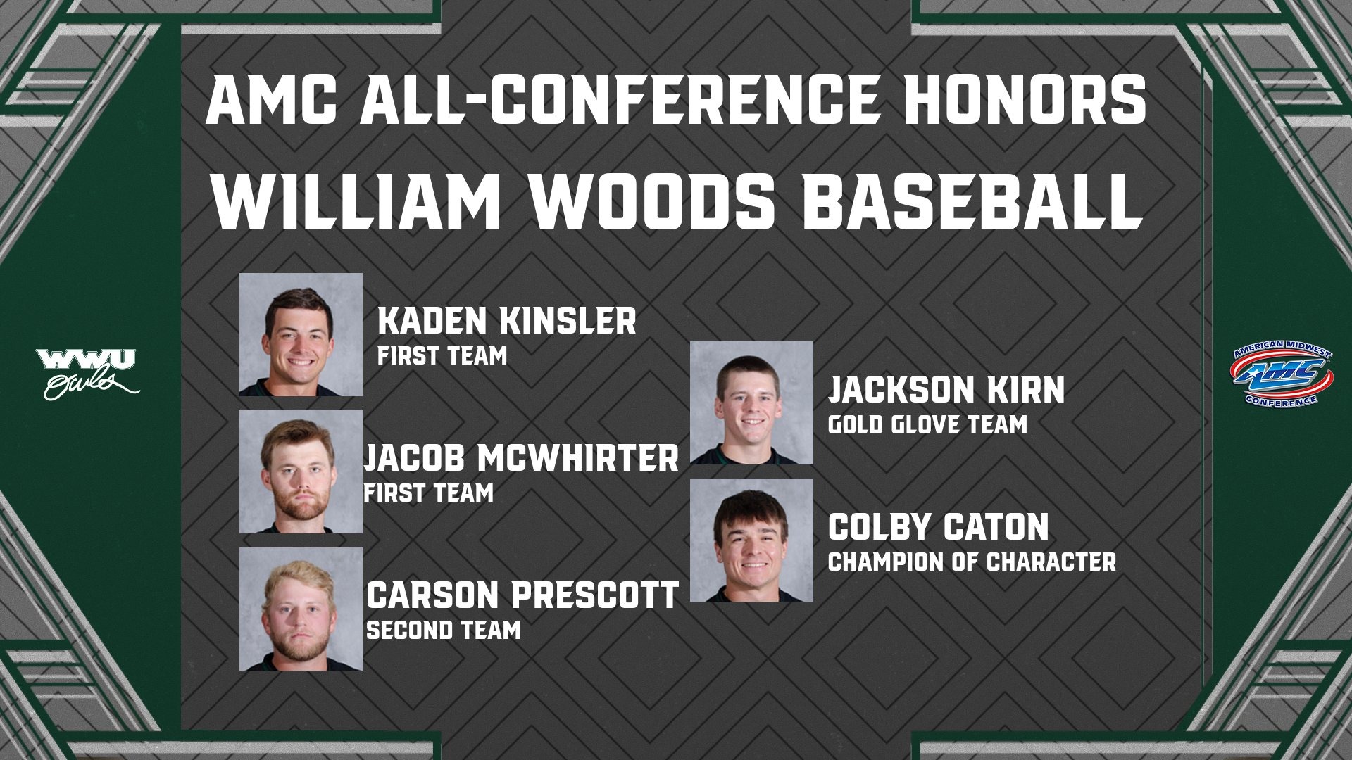 Two Owls' Baseball Players Selected to CSC Academic All-District ...
