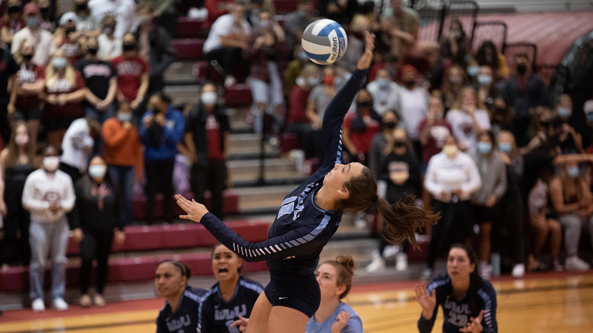 No. 15 Vikings Fall in Four Sets at CWU - Western Washington University ...