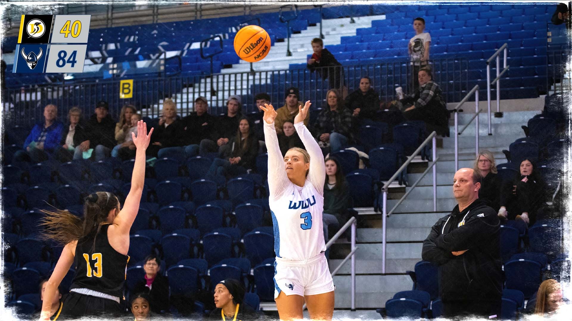 Vikings Double Up Dominican 84-40 to Cap First Day of Lynda Goodrich ...