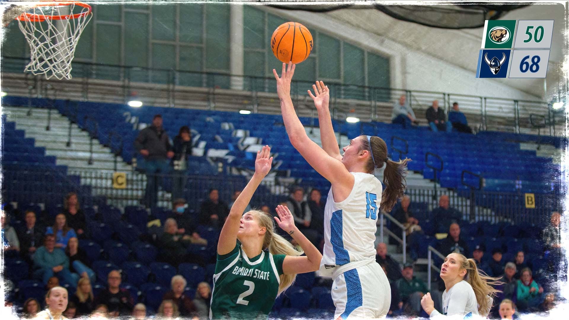 Walling Double-Double Lifts Vikings to 68-50 Victory Over Bemidji State ...