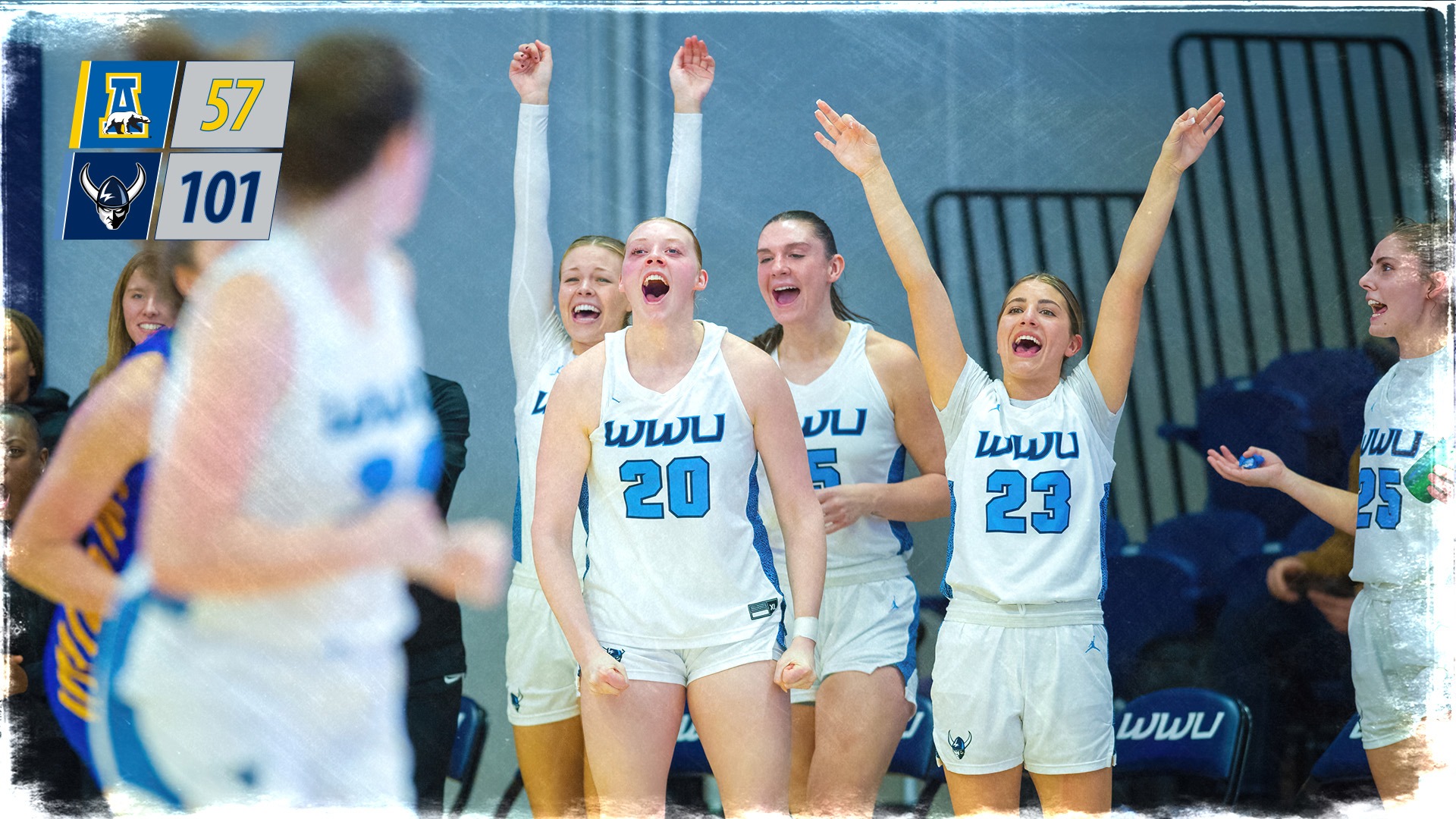 Vikings Score 100 Again in 101-57 Win Over UAF - Western Washington ...