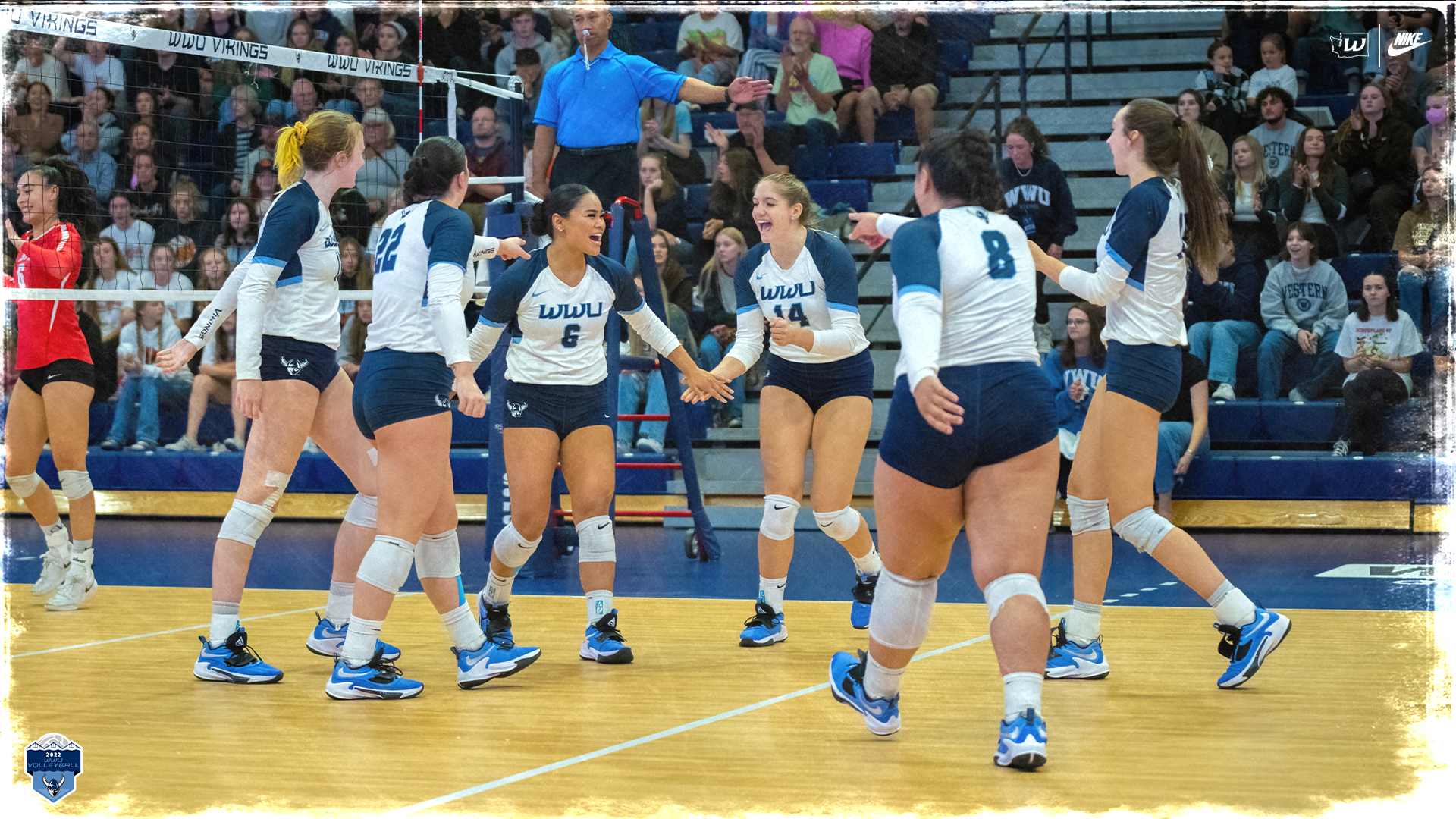 No. 9 Vikings Sweep Simon Fraser 3-0 - Western Washington University ...