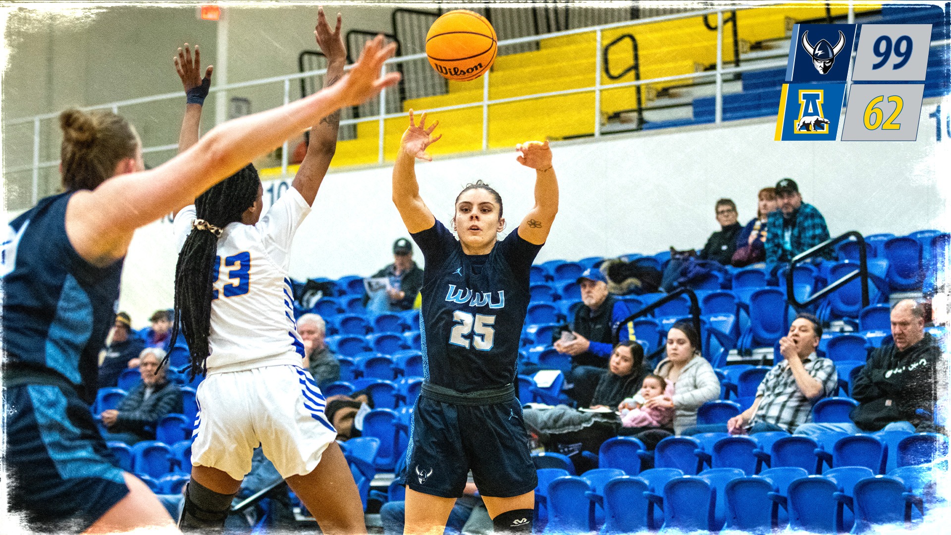 Vikings Set Three-Point Record in Win Over UAF - Western Washington ...