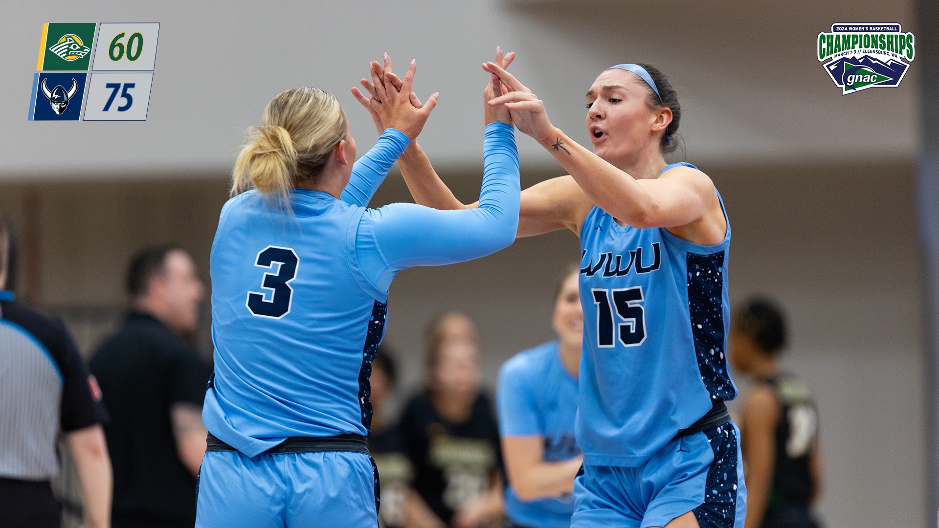 Vikings Advance to GNAC Championships Final With 75-60 Win Over UAA ...