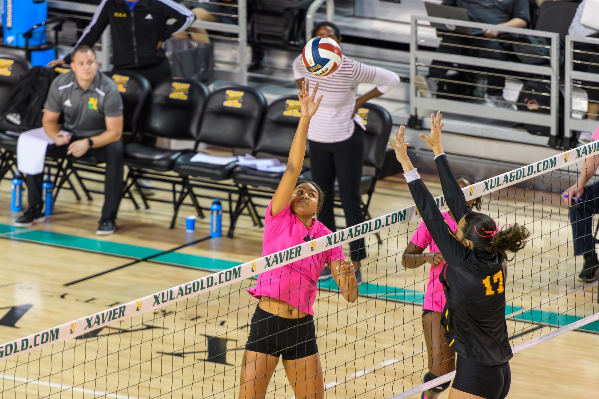 Wolf Pack win at XULA in 5 sets - Xavier University of Louisiana Athletics