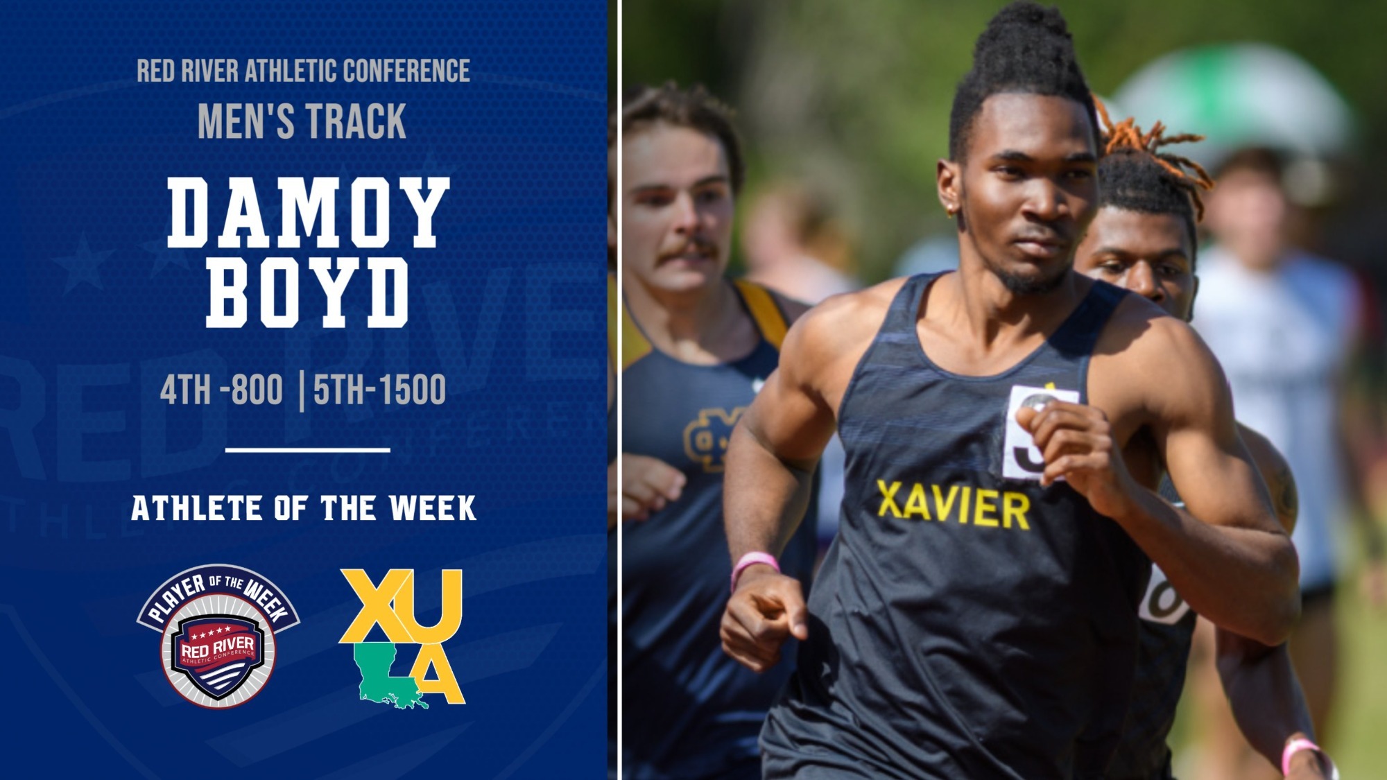 Damoy Boyd - 2023-24 - Men's Track and Field - Xavier University of ...
