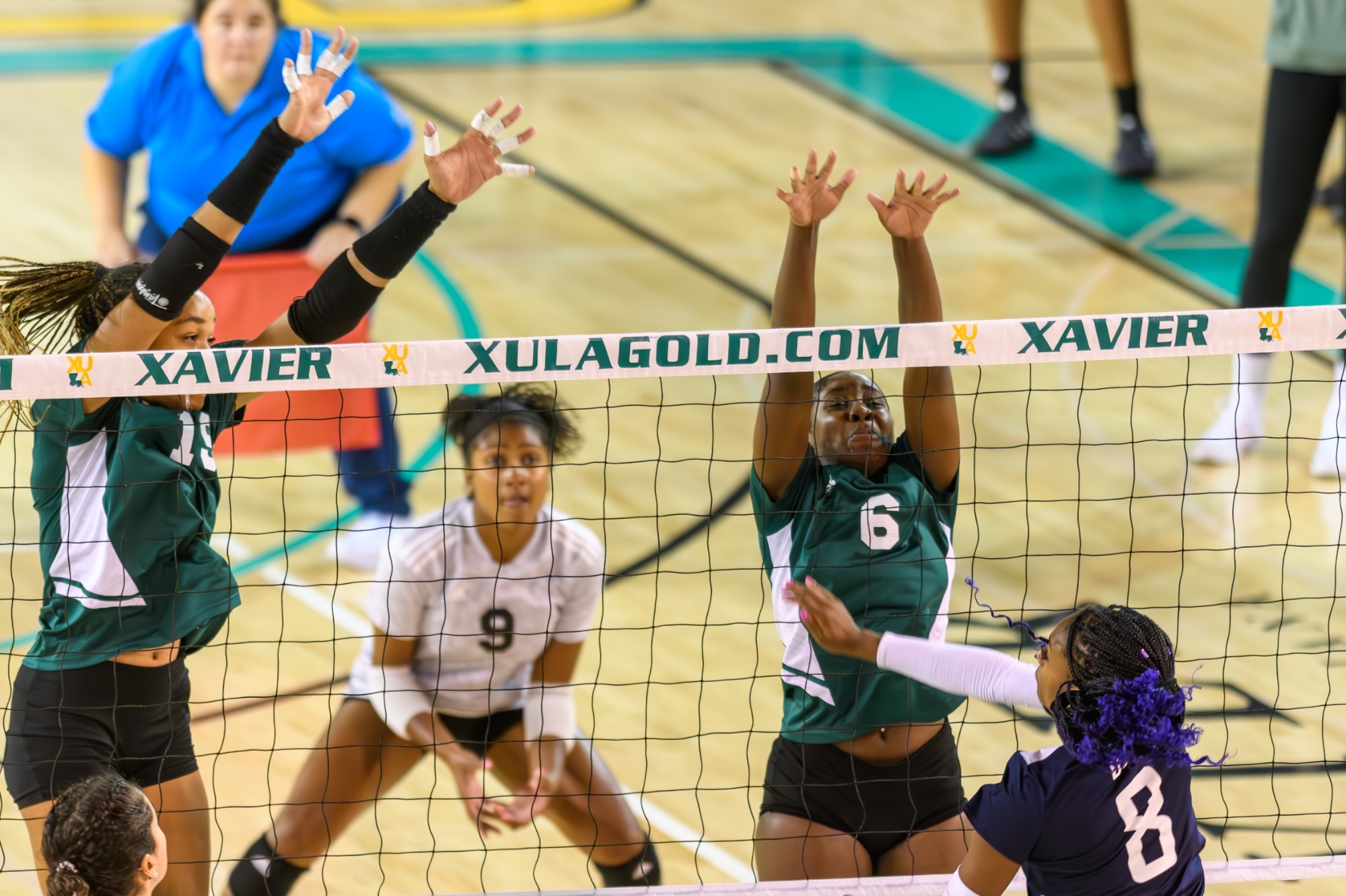 Gold Nuggets defeat Mustangs in 3 sets - Xavier University of Louisiana ...