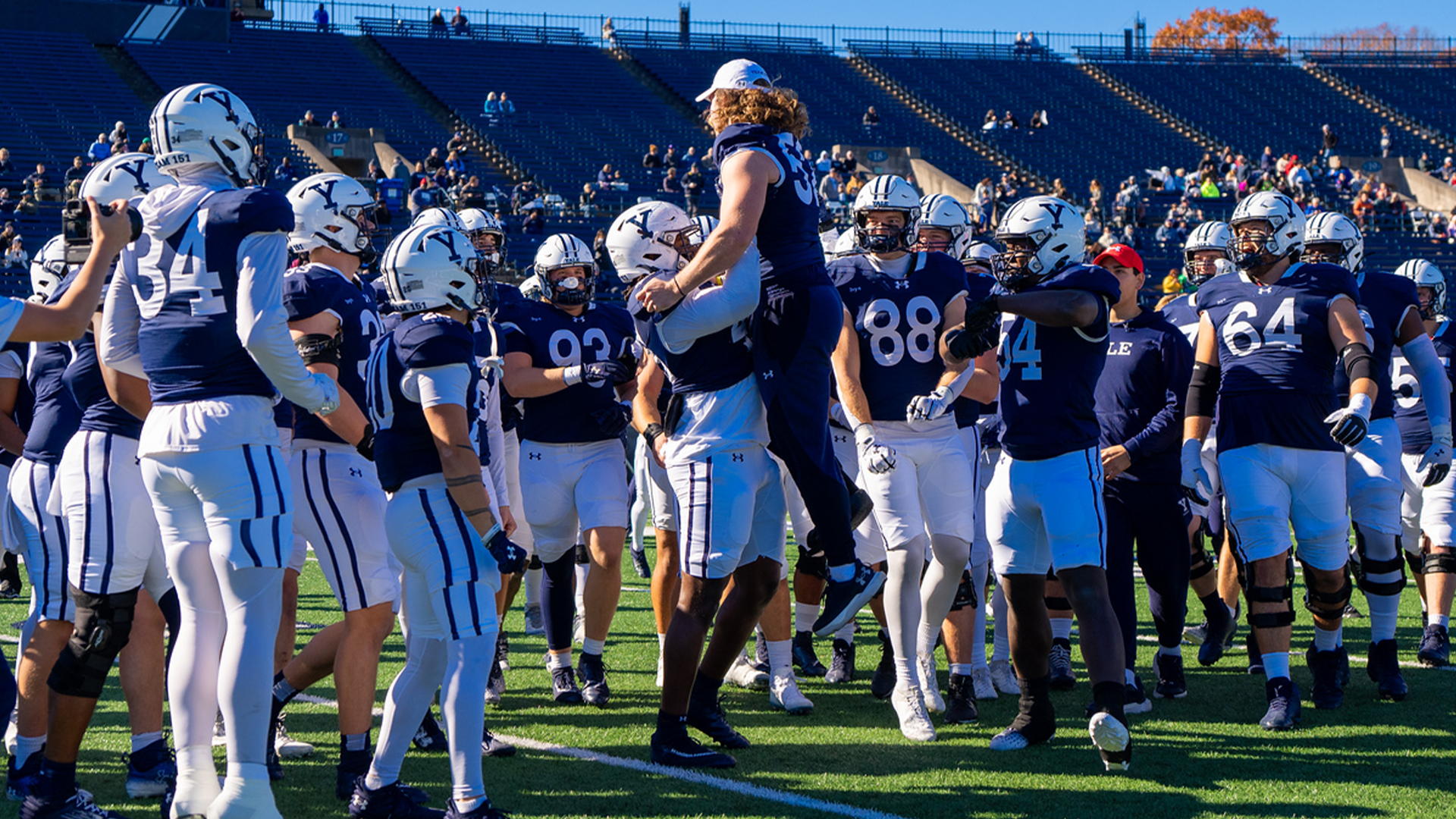 Tickets Available for Yale-Harvard Game on Nov. 18 - Yale University