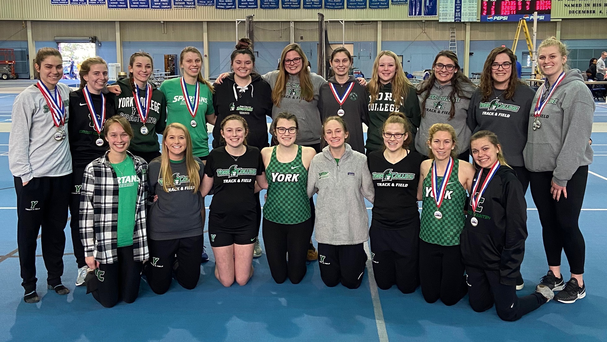 Spartan Women Finish Second at 2020 CAC Championships - York College of ...