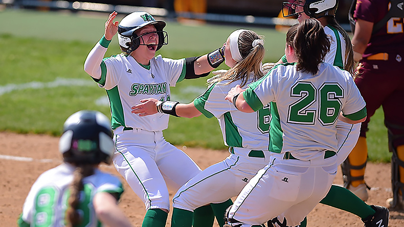 Spartan Softball Sweeps Opening Day Doubleheader - York College of ...