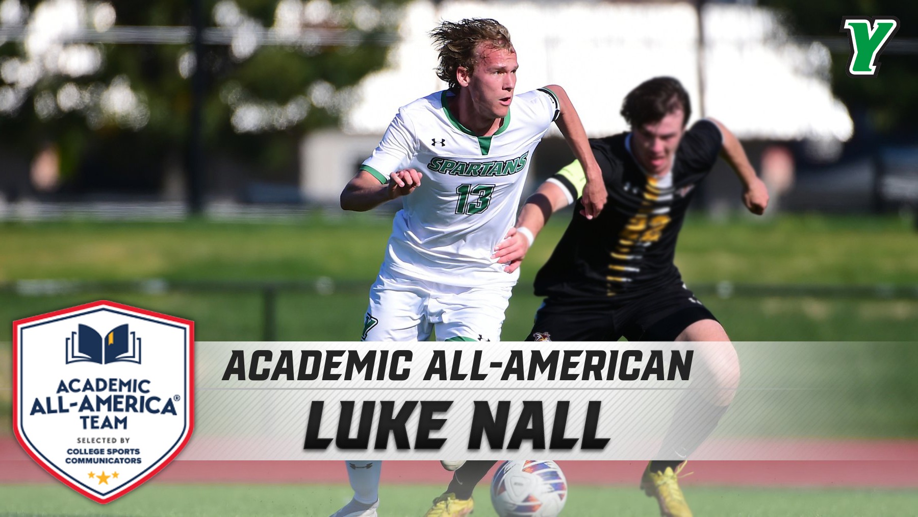 Nall Named First-Team Academic All-America - York College of Pennsylvania