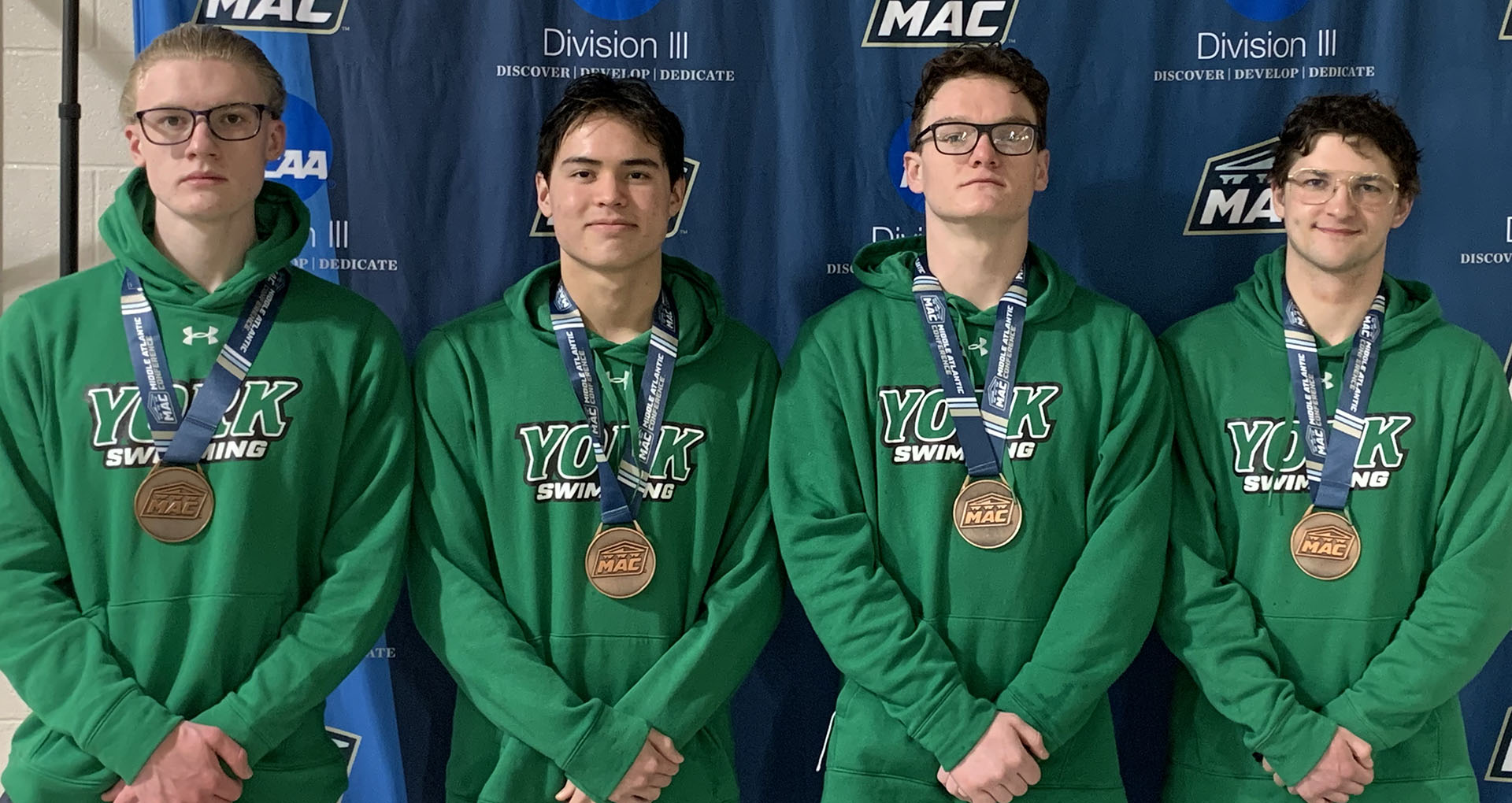 Spartan Men Sit Third as 200 Medley Relay Earns MAC Medal - York ...