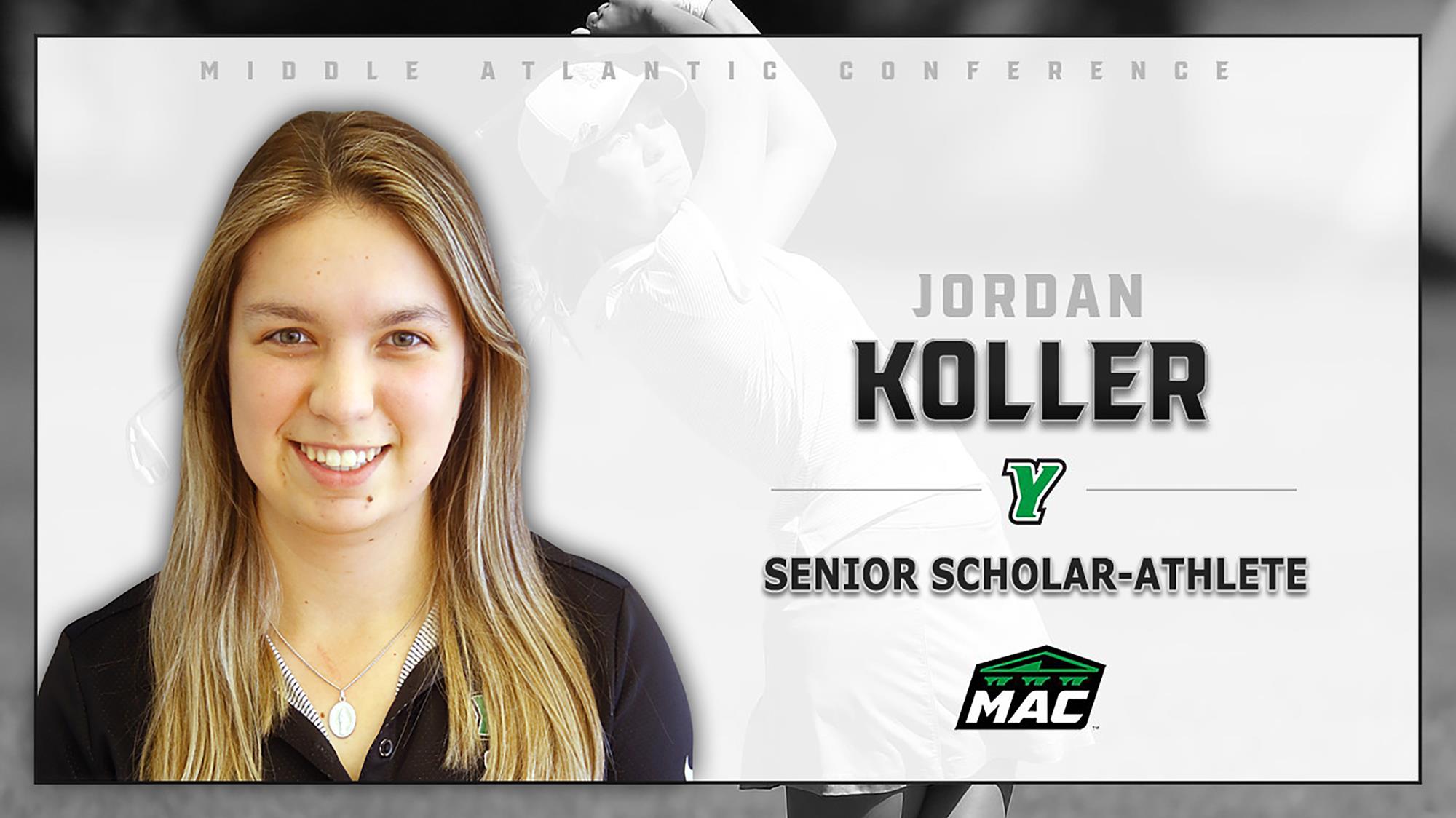 Koller Named the MAC Women's Golf Senior Scholar Athlete - York College ...