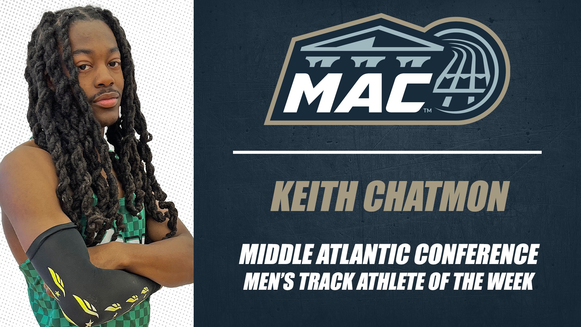 Chatmon Earns the MAC Indoor Track Athlete of the Week - York College ...