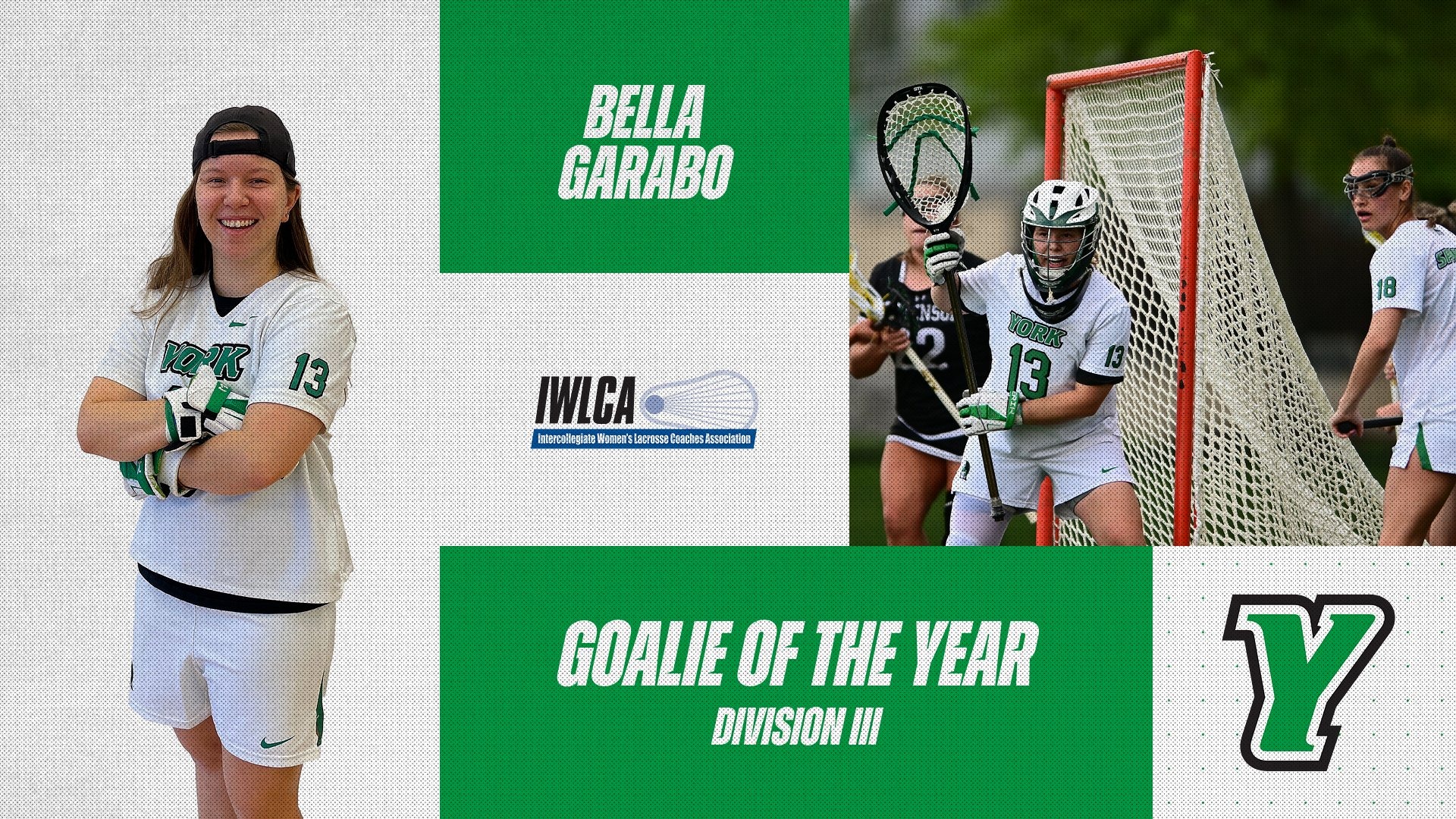 Garabo Named the IWLCA Goalie of the Year - York College of Pennsylvania