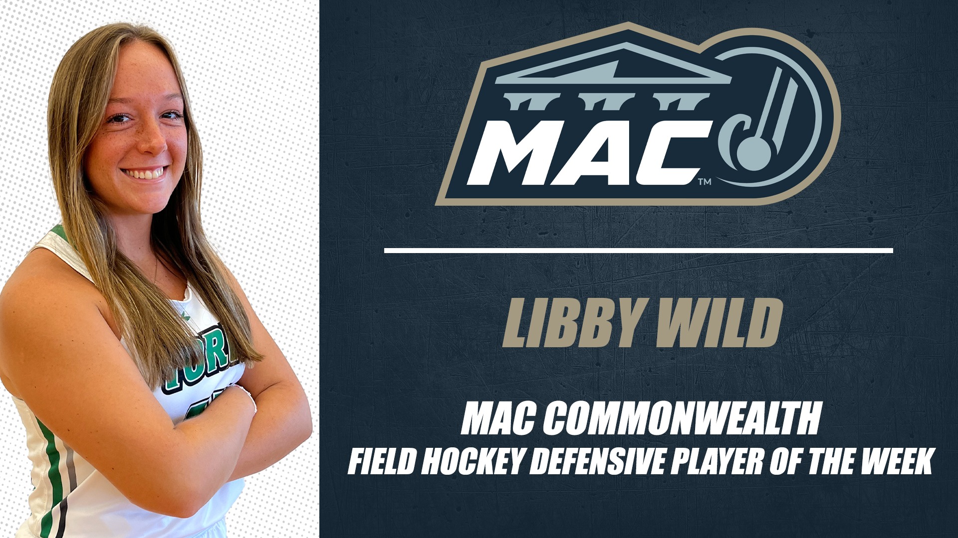 Wild Garners Player of the Week Honors - York College of Pennsylvania