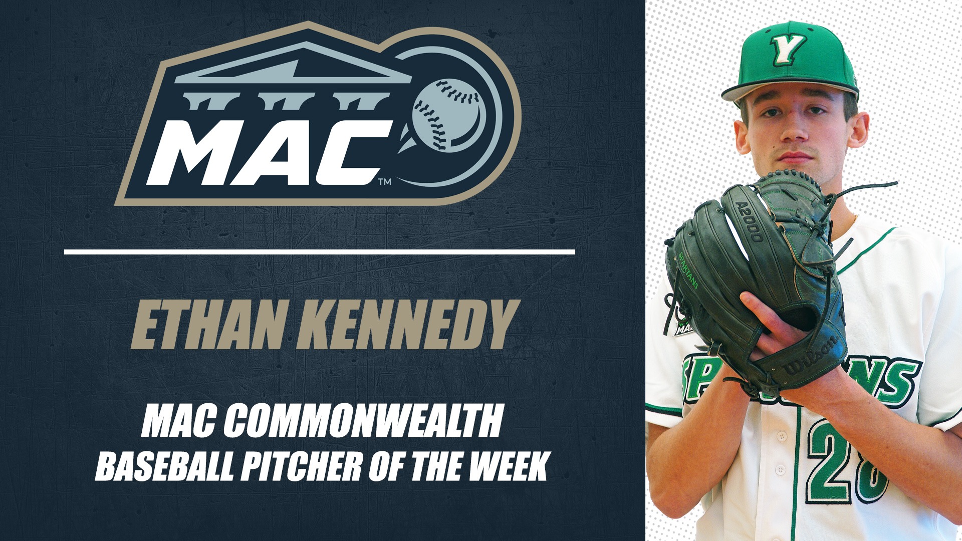 Kennedy Named Commonwealth Pitcher of the Week - York College of ...