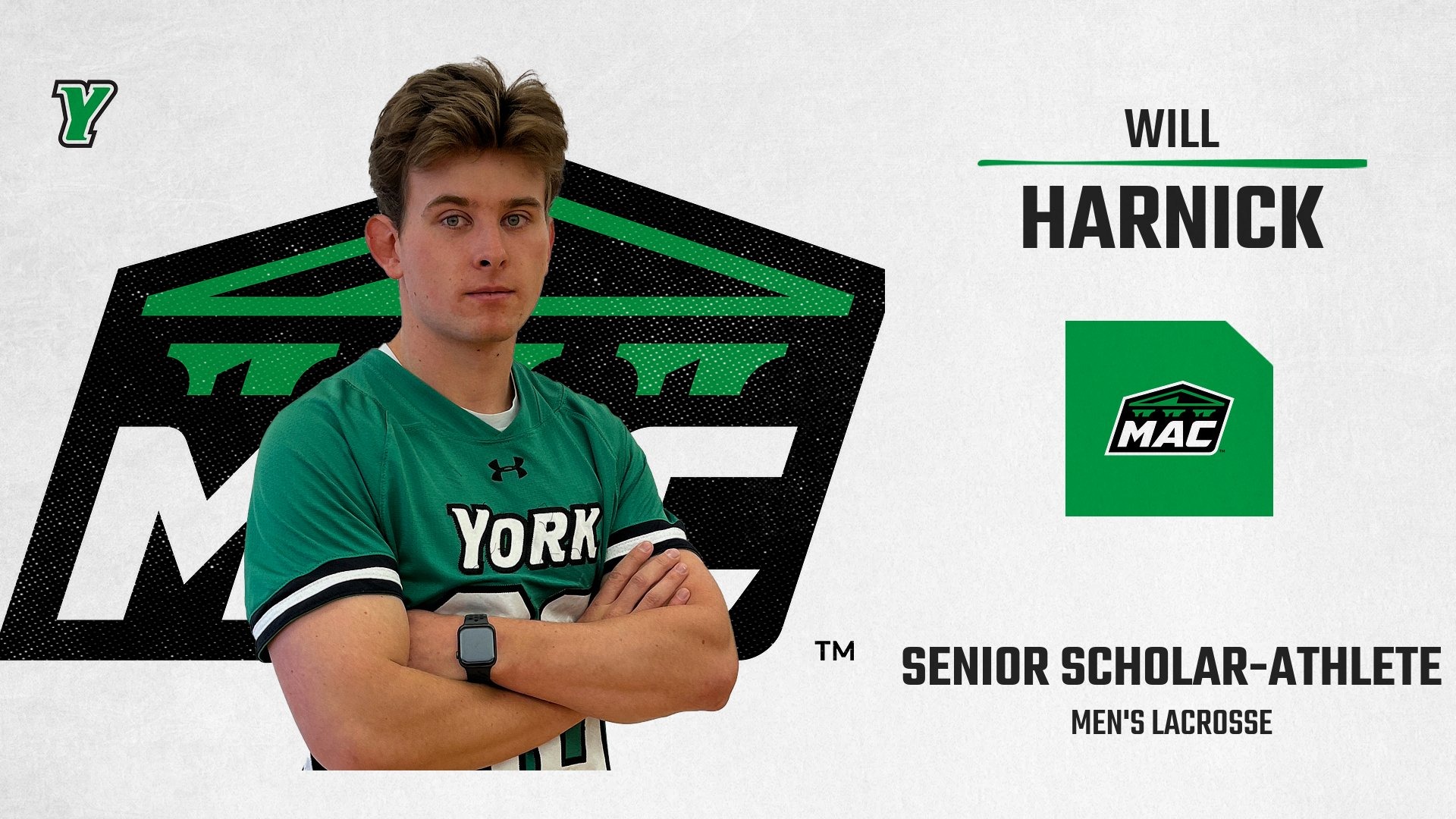 Harnick Earns the MAC Men's Lacrosse Senior Scholar Athlete Award ...