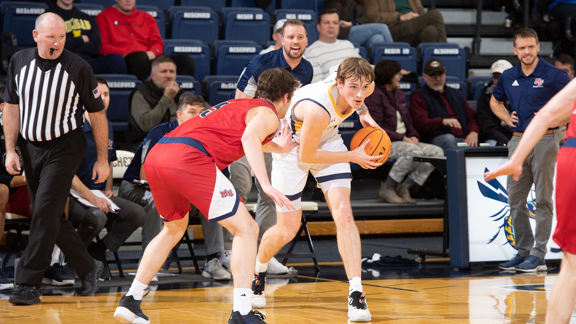 Yellow Jackets come up short at Malone in OT - Cedarville University ...