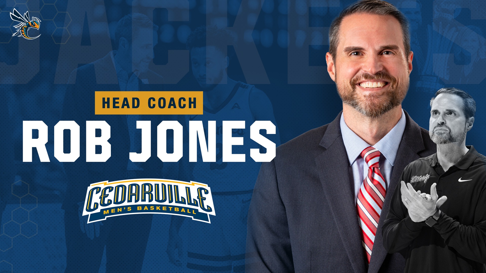 CU introduces Rob Jones at press conference - Cedarville University Athletics