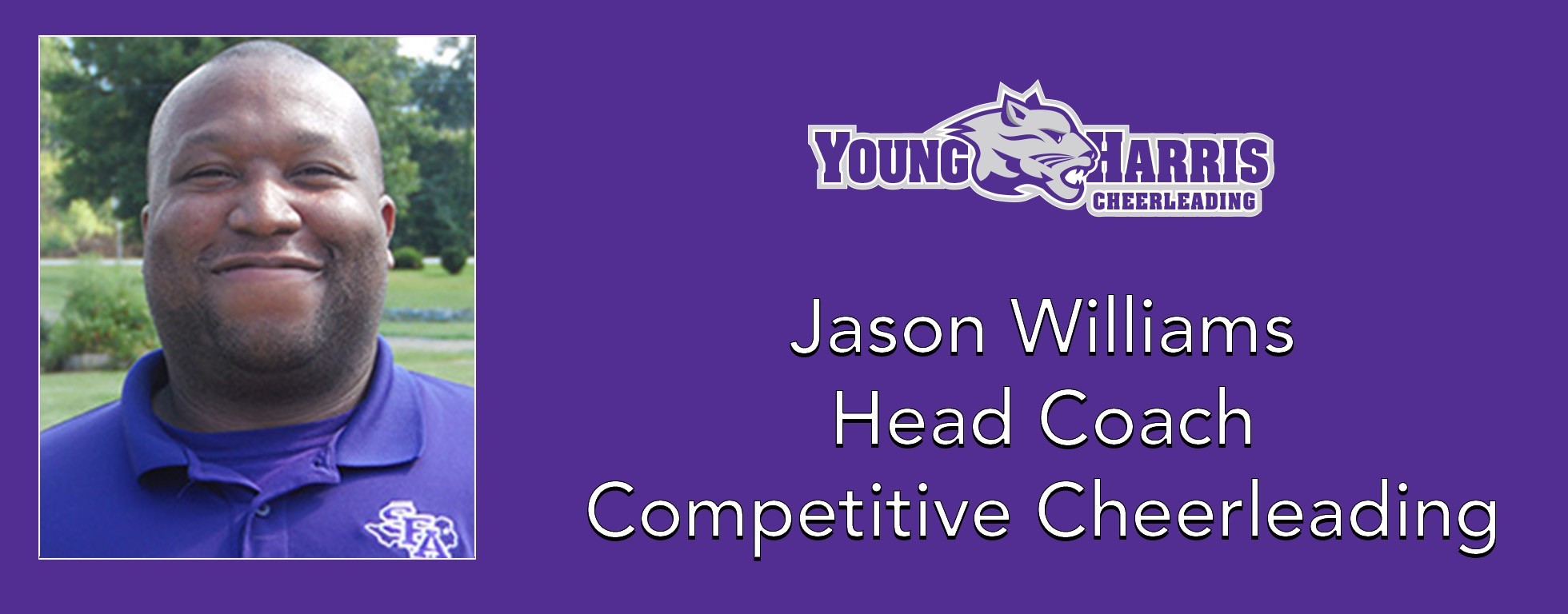 Williams named head coach of competitive cheerleading program - Young ...