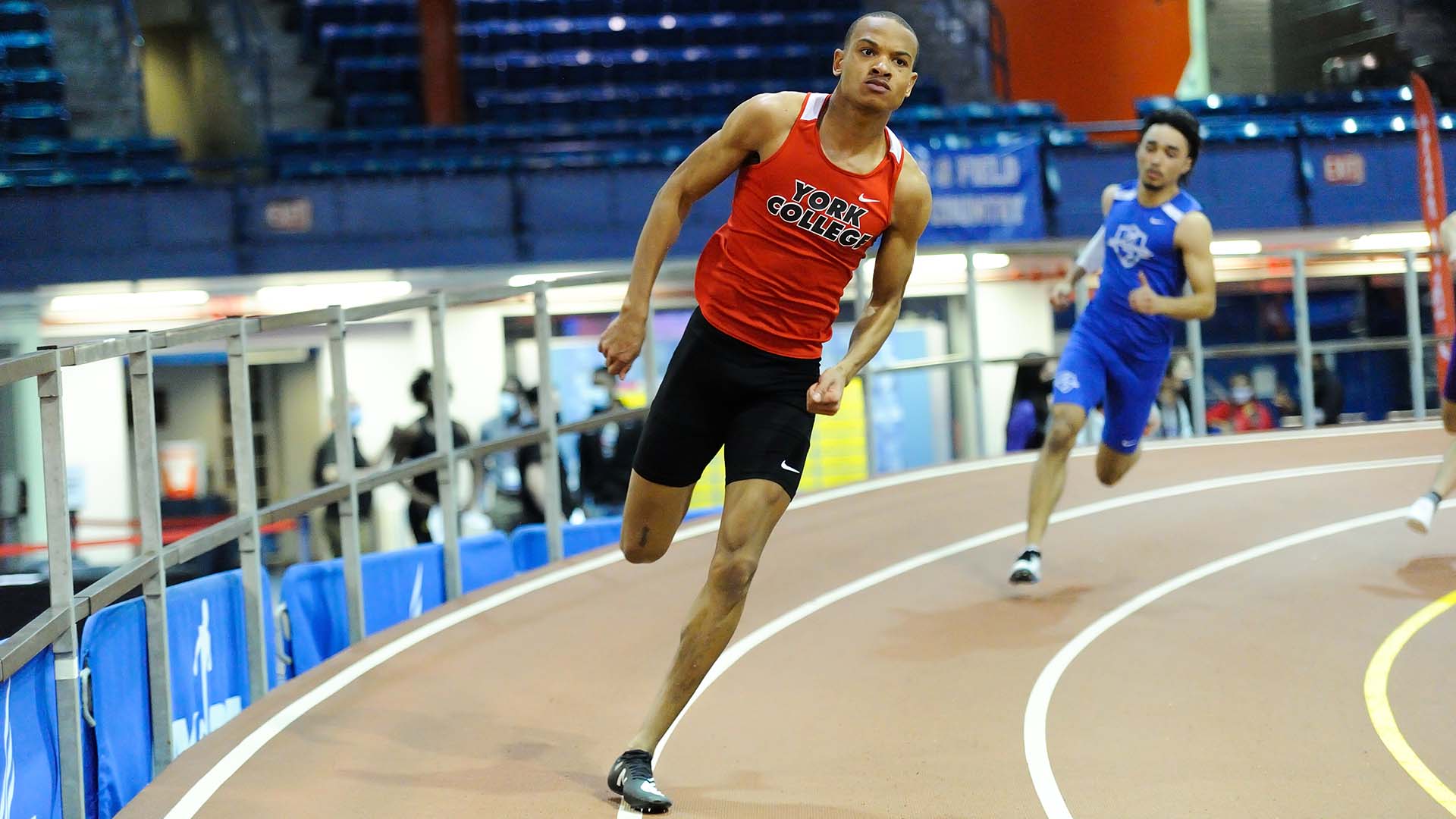 Lahens’ first-place finish sparks Indoor Track & Field at the FastTrack ...