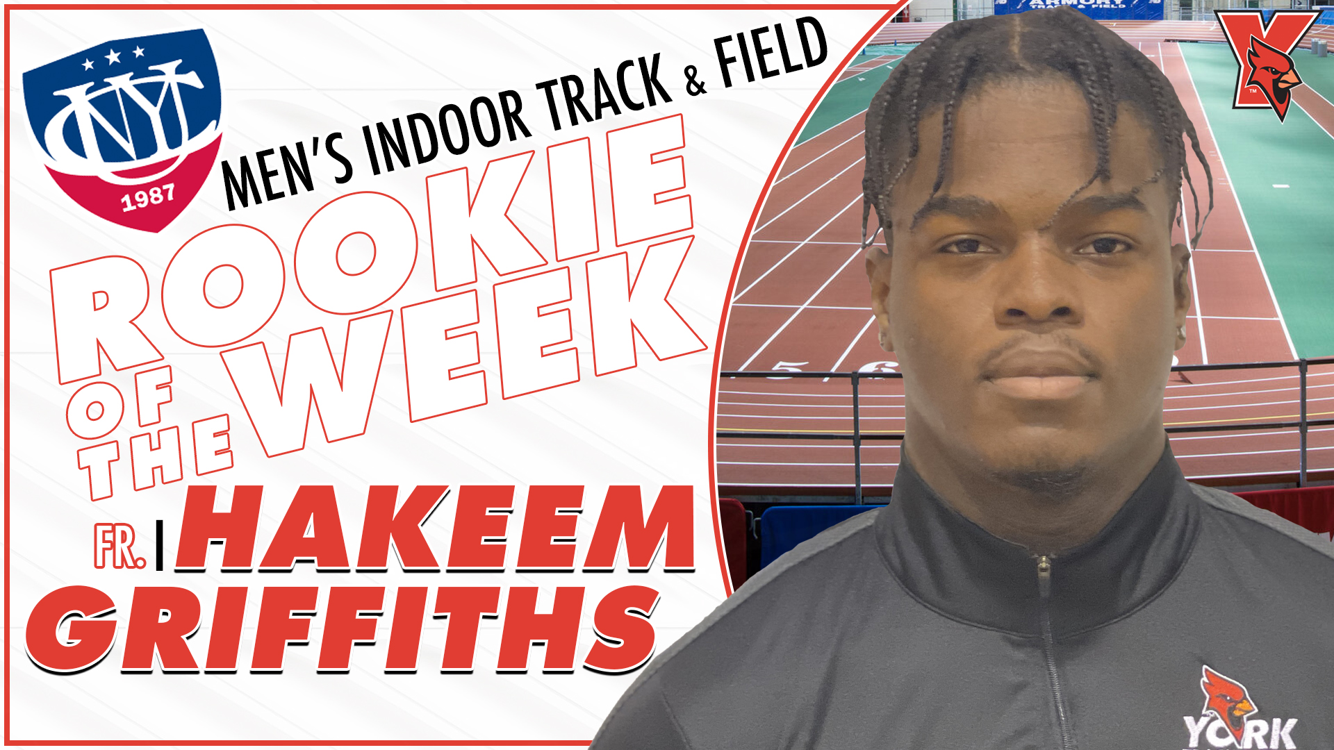 Hakeem Griffiths - Men's Track & Field - York College Athletics