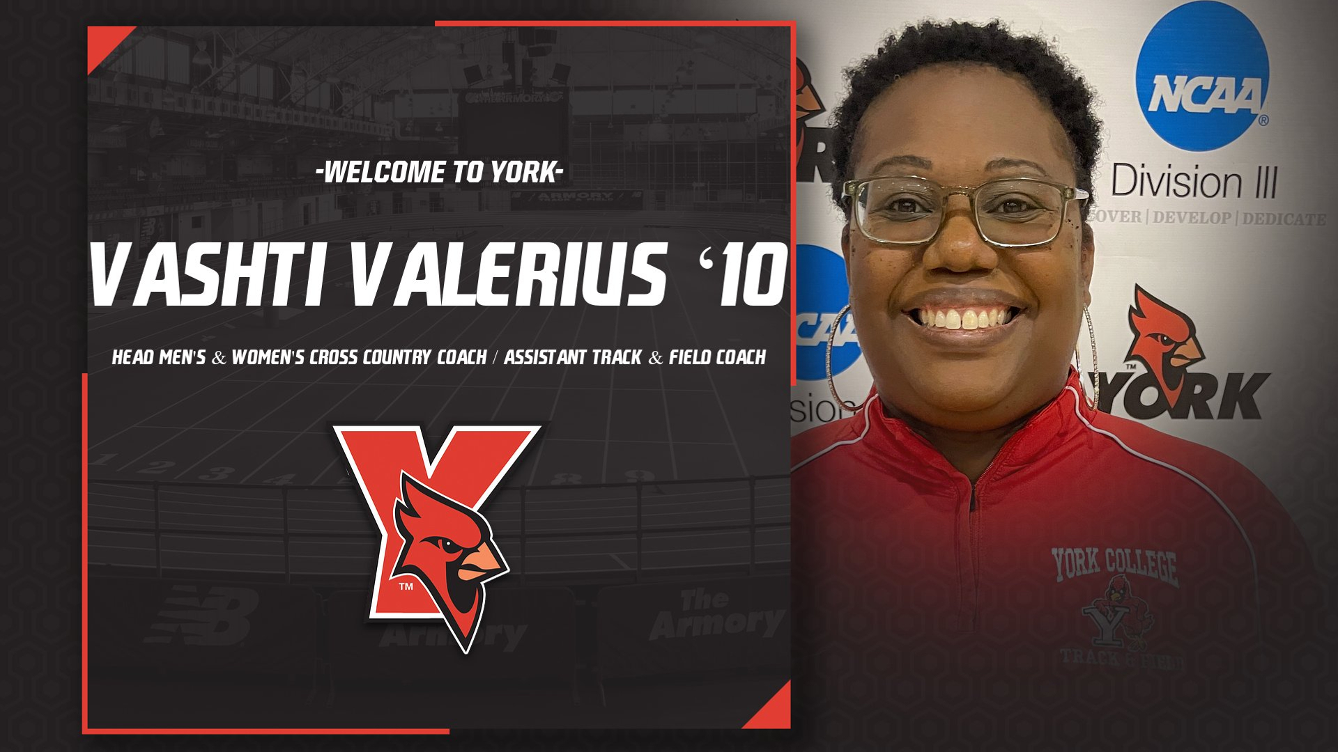 Vashti Valerius ‘10 named head men’s and women’s cross country coach ...