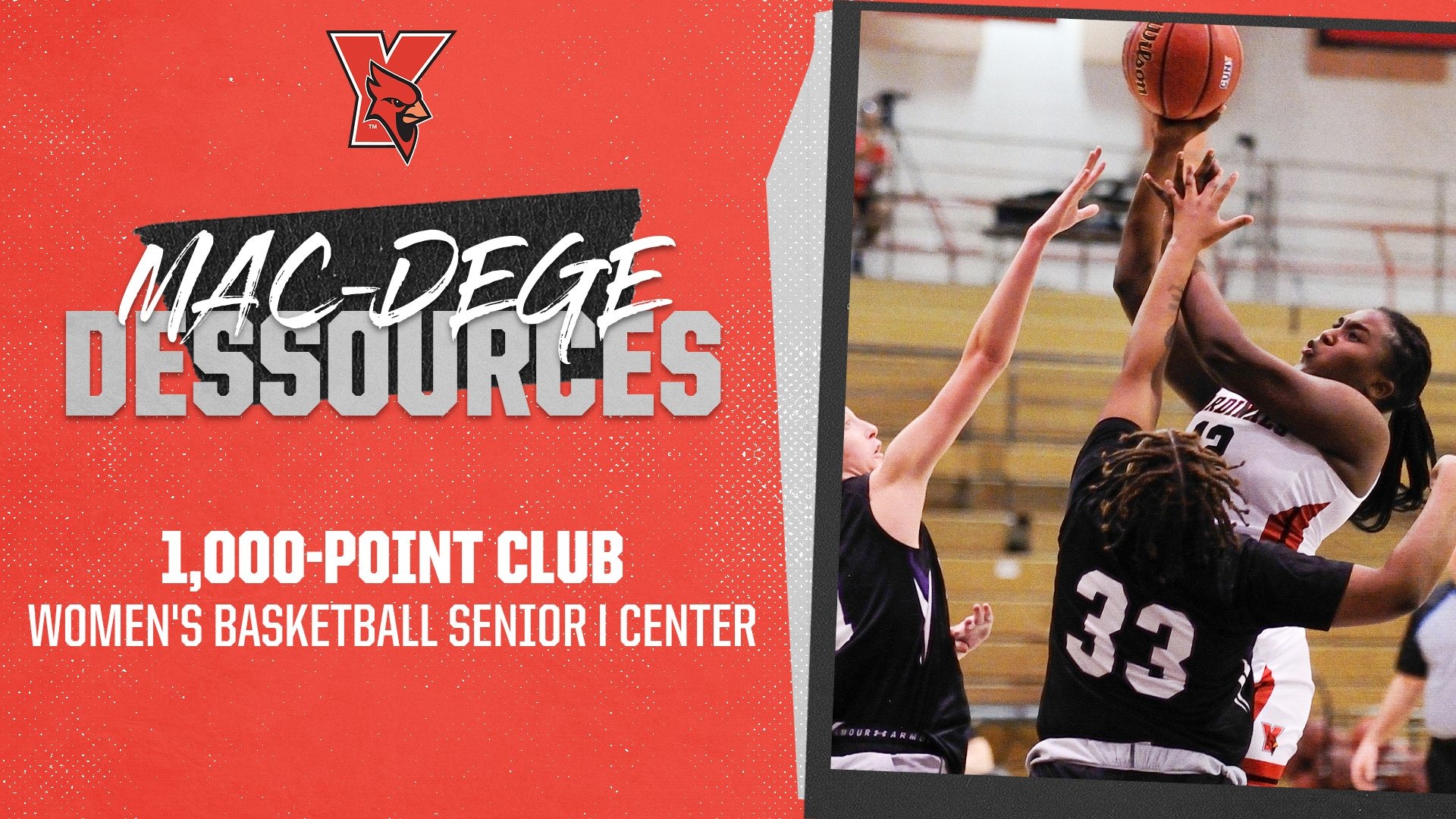 Dessources makes history as Women’s Basketball topples Valley Forge, 76-49 - York College Athletics
