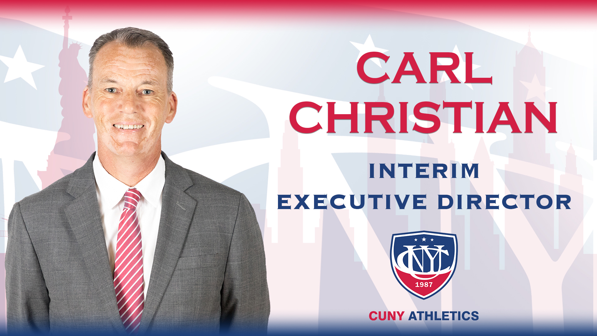 Carl Christian Named CUNYAC Interim Executive Director - York College ...