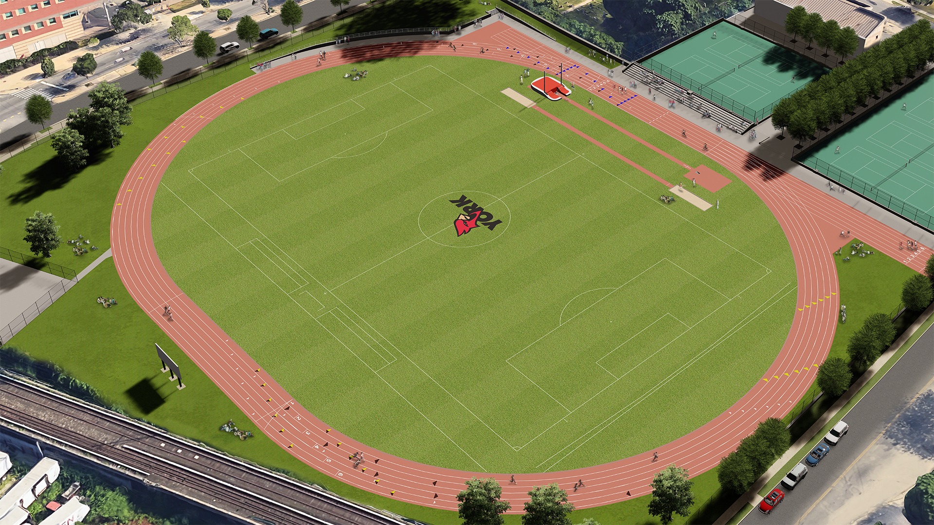 break ground on new Soccer and Track & Field Complex - York College ...