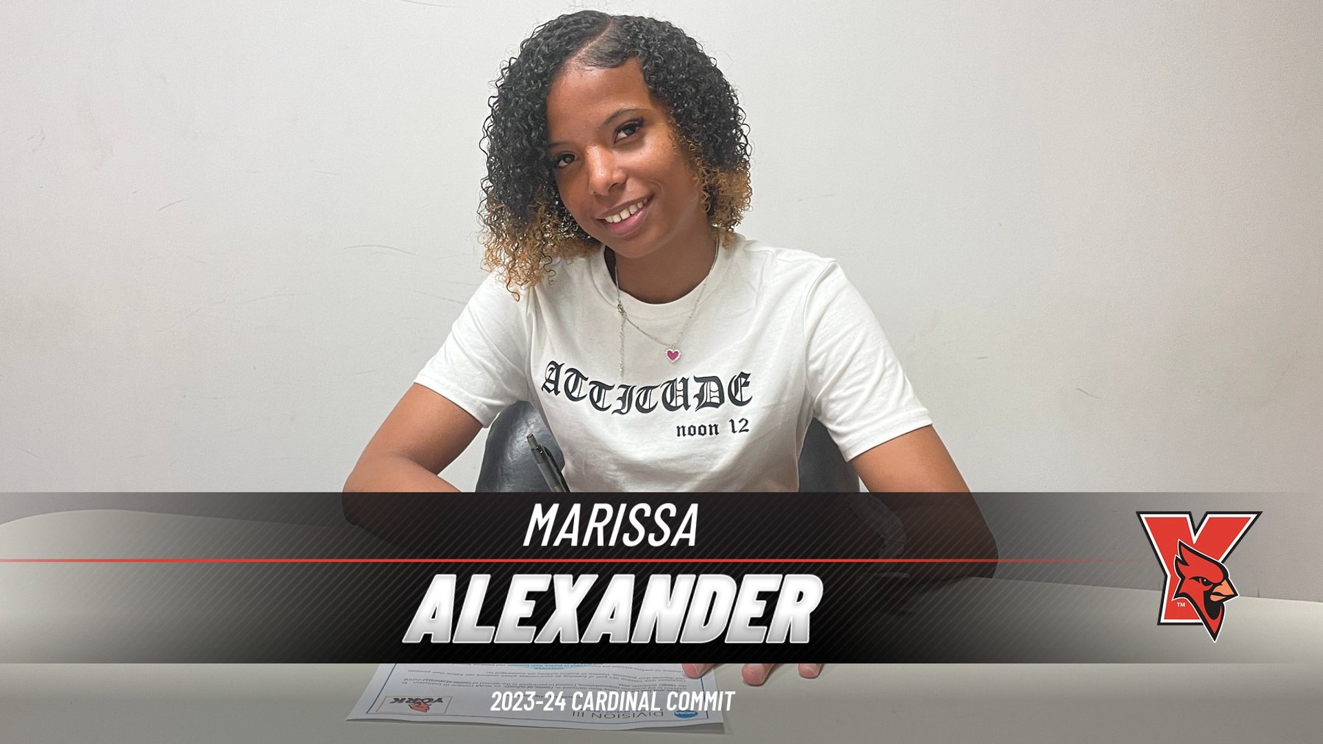 Marissa Alexander commits to Women’s Soccer - York College Athletics