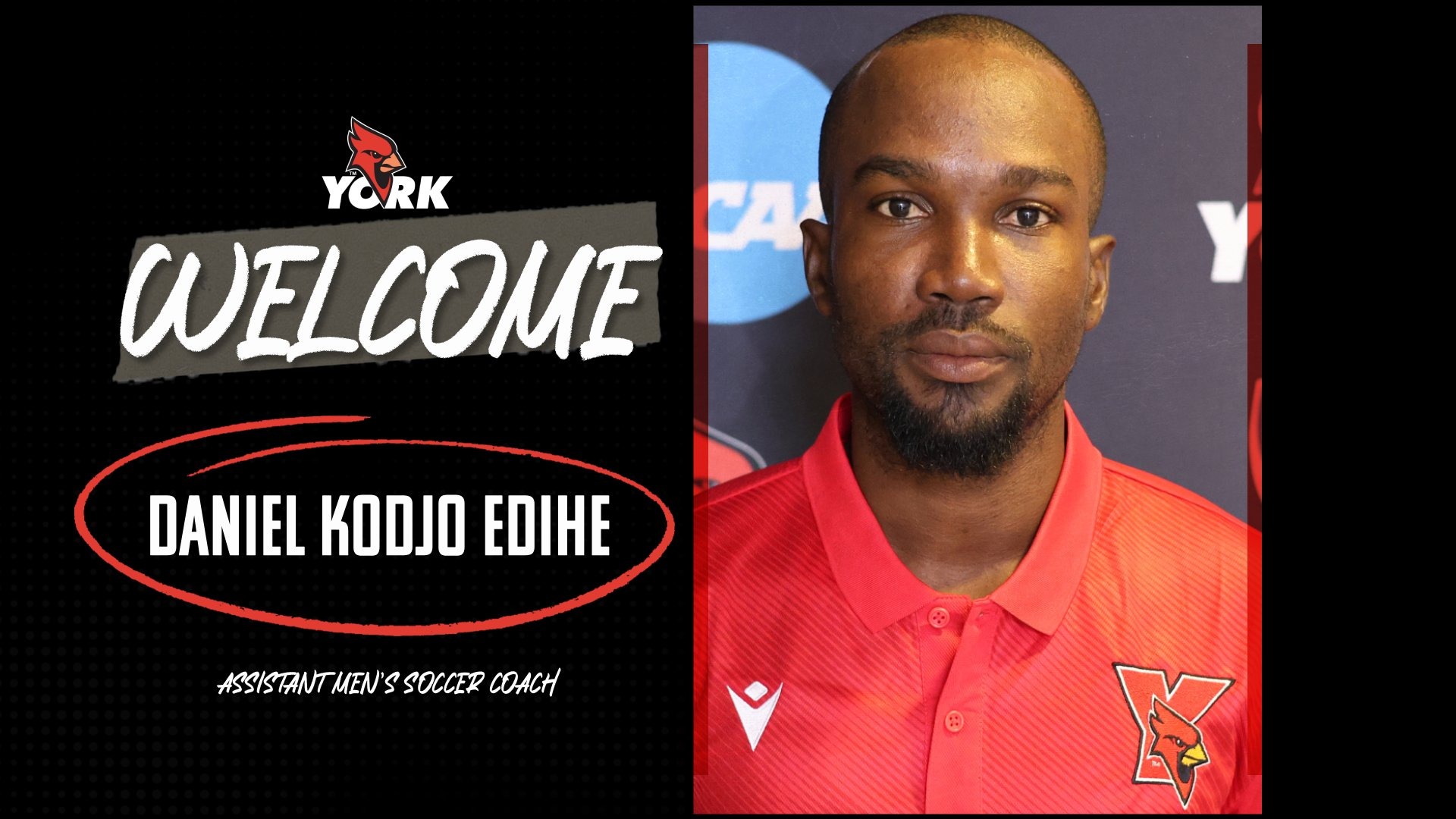 Daniel Kodjo Edihe named assistant men’s soccer coach - York College ...
