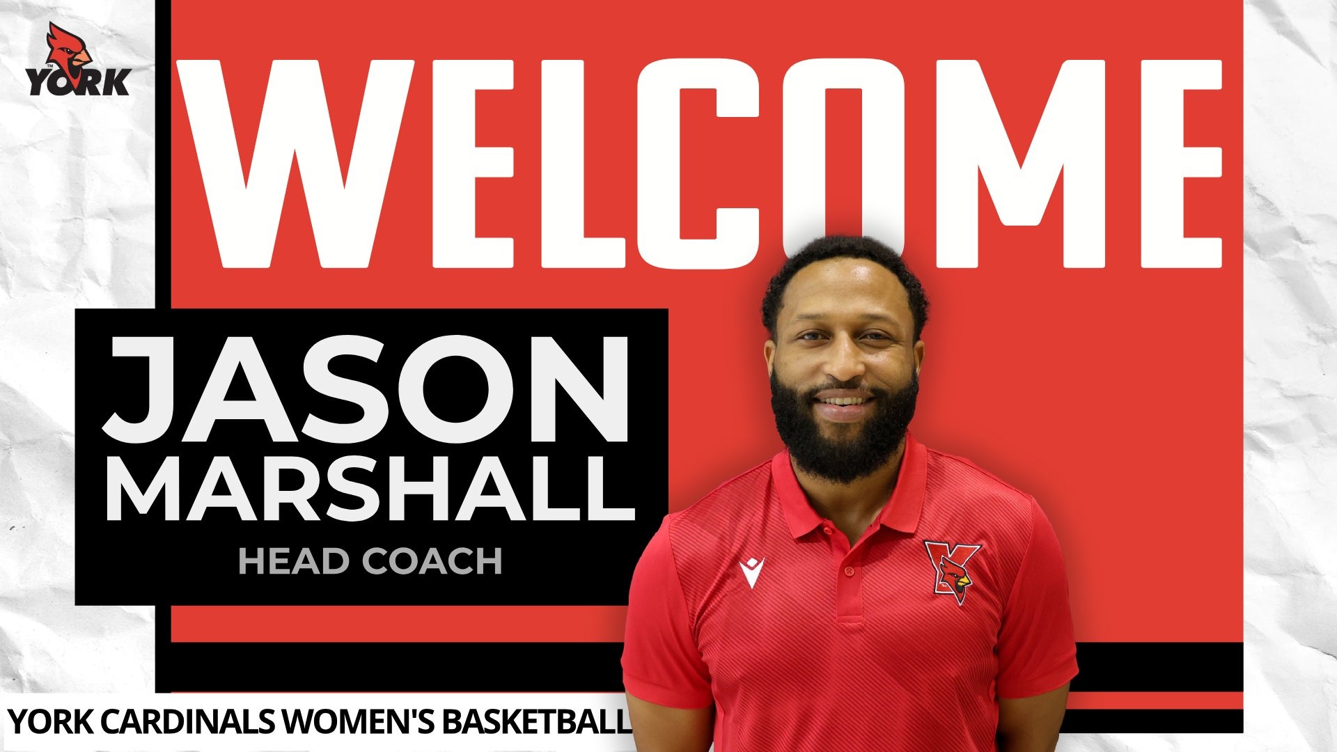 tap Jason Marshall to lead as head women’s basketball coach - York ...