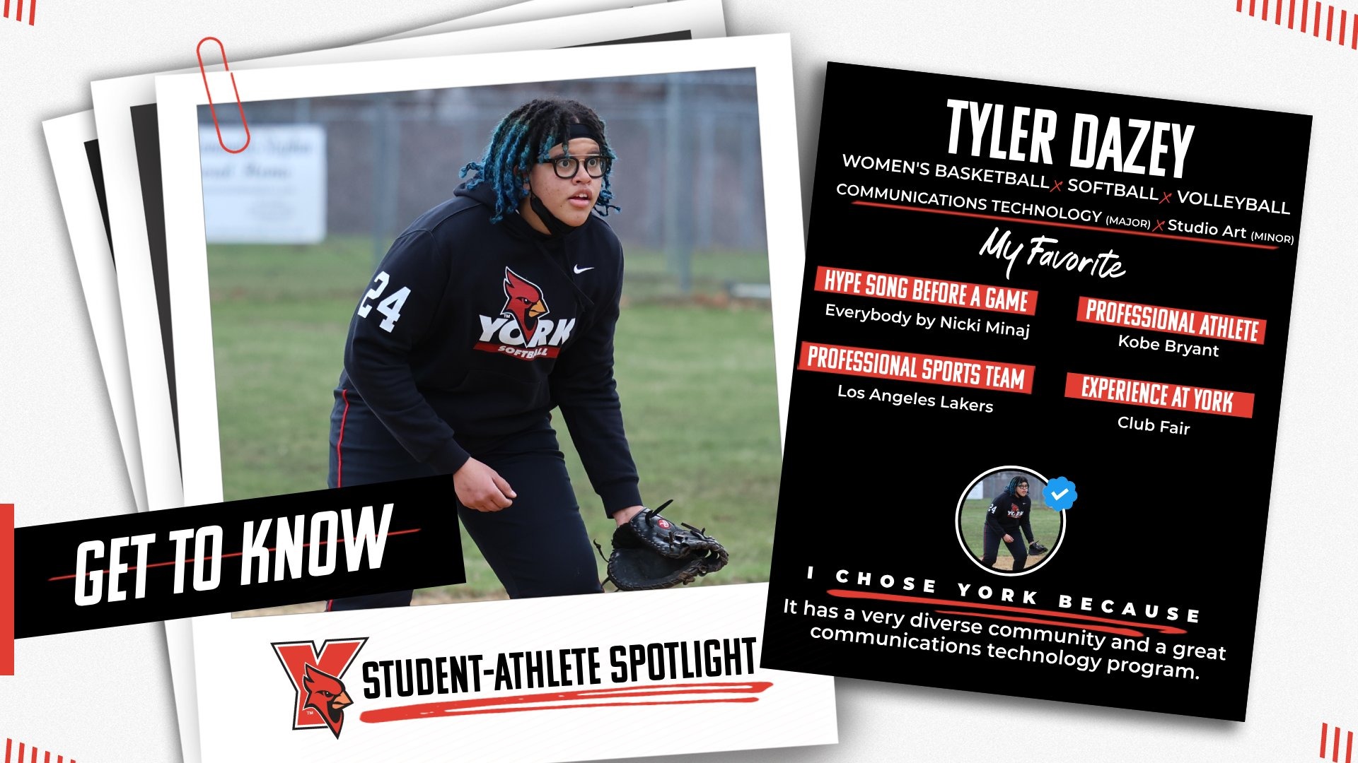 Tyler Dazey - Women's Basketball - York College Athletics