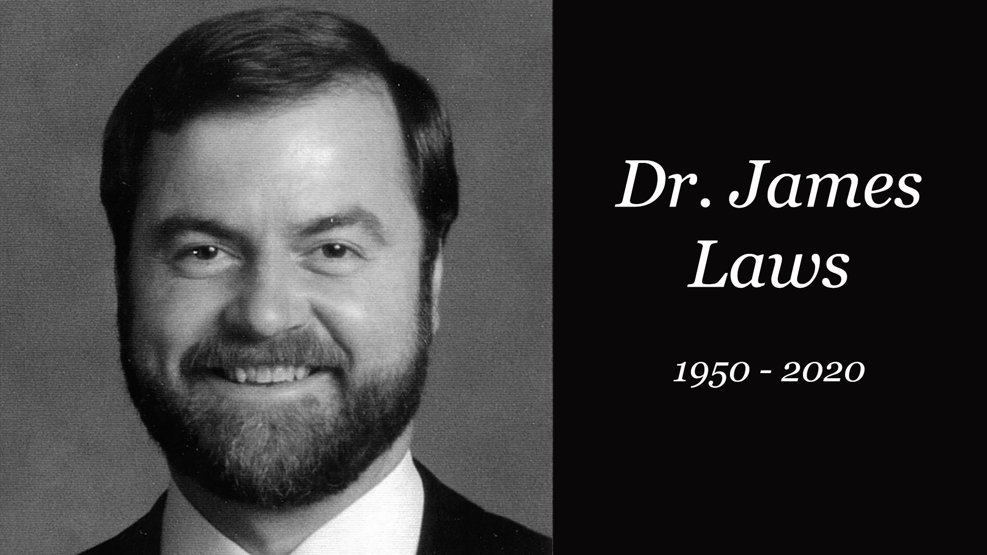 YORK MOURNS THE SUDDEN PASSING OF DR. JAMES LAWS - York University ...