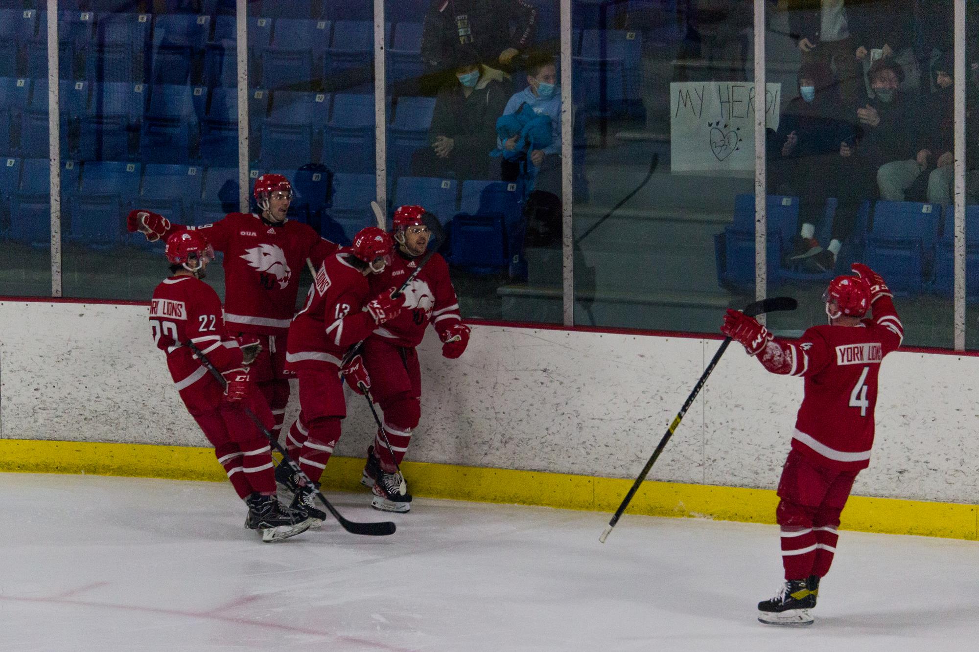 LIONS AND BLUES RENEW RIVALRY FOR SECOND GAME OF SEASON AT CANLAN ...