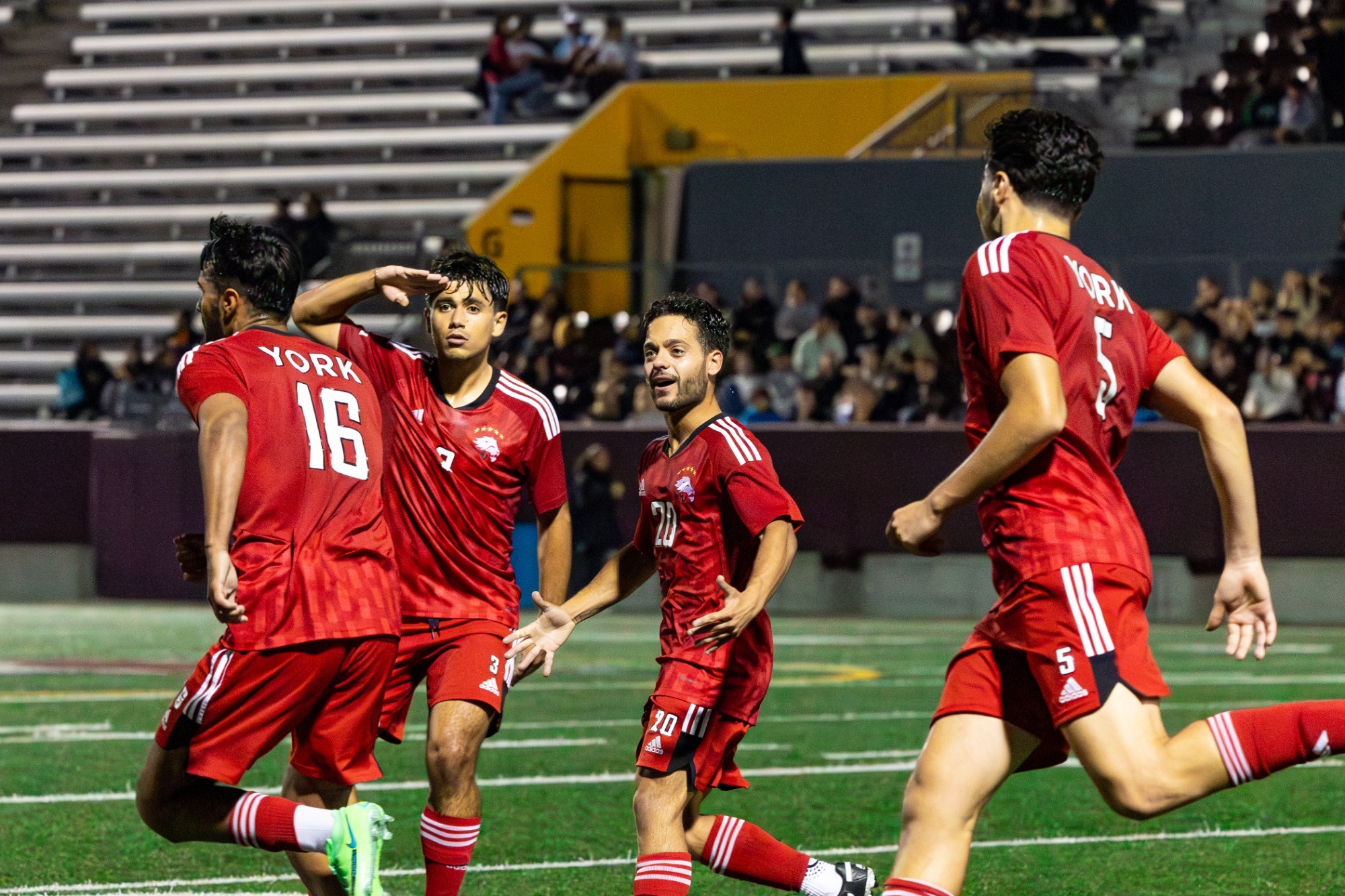 LIONS HOST GRYPHONS UNDER FRIDAY NIGHT LIGHTS - York University Athletics