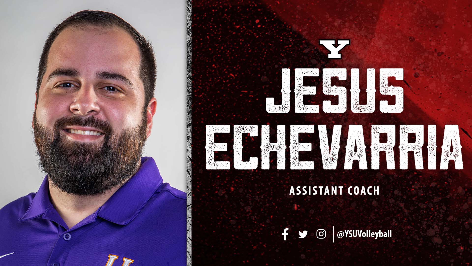 Echevarria Joins YSU Volleyball Program as Assistant Coach - Youngstown ...