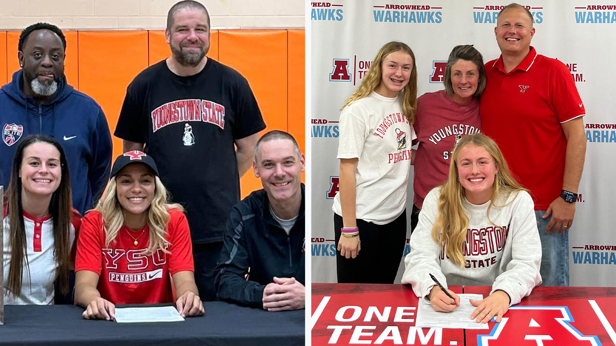 McLeod, Samz Sign NLI's to Join YSU's Women's Basketball Program - Youngstown State University