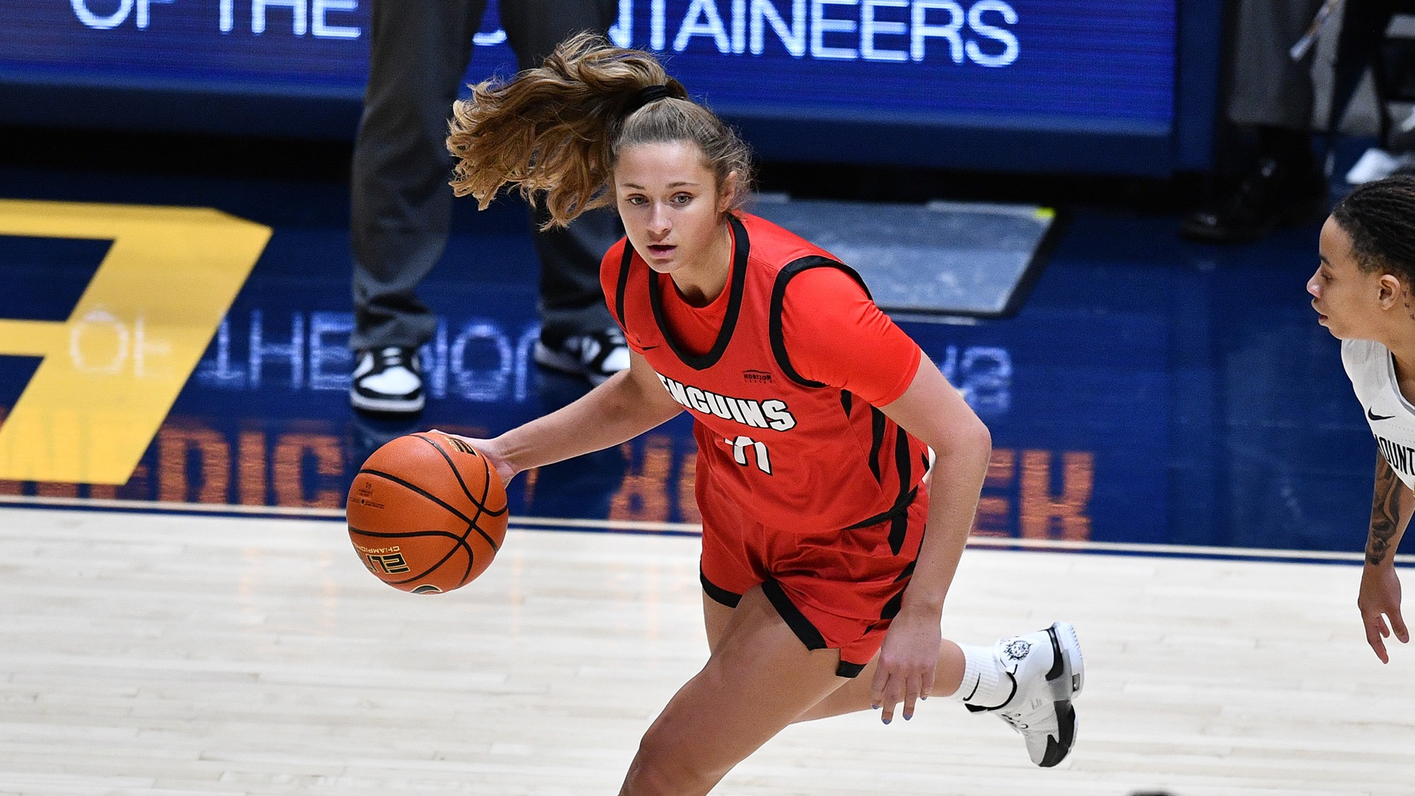 Penguins Flex Defensive Muscles in 69-32 Win at Saint Francis ...