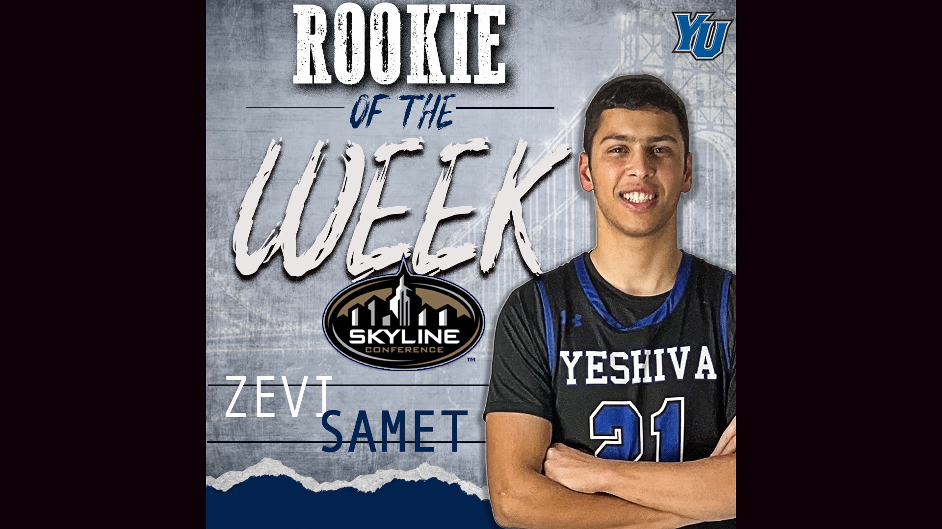 Samet Named Skyline Men's Basketball Rookie of the Week - Yeshiva ...